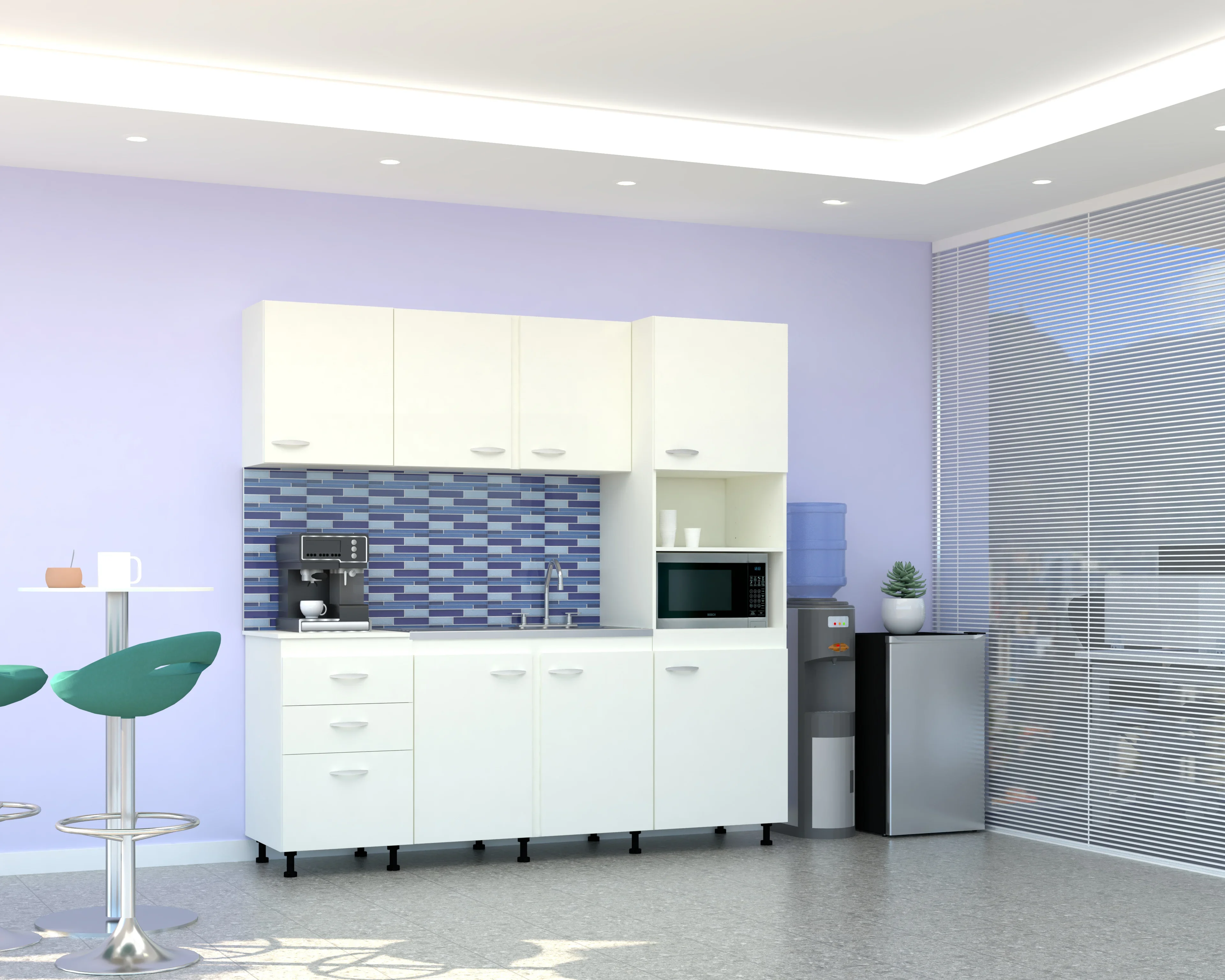 Diseño Modular 7-Cocina Modular Configuración 7 - Casalista